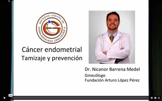 Estrategias de prevención de cáncer de endometrio - Dr. Nicanor Barrena ...